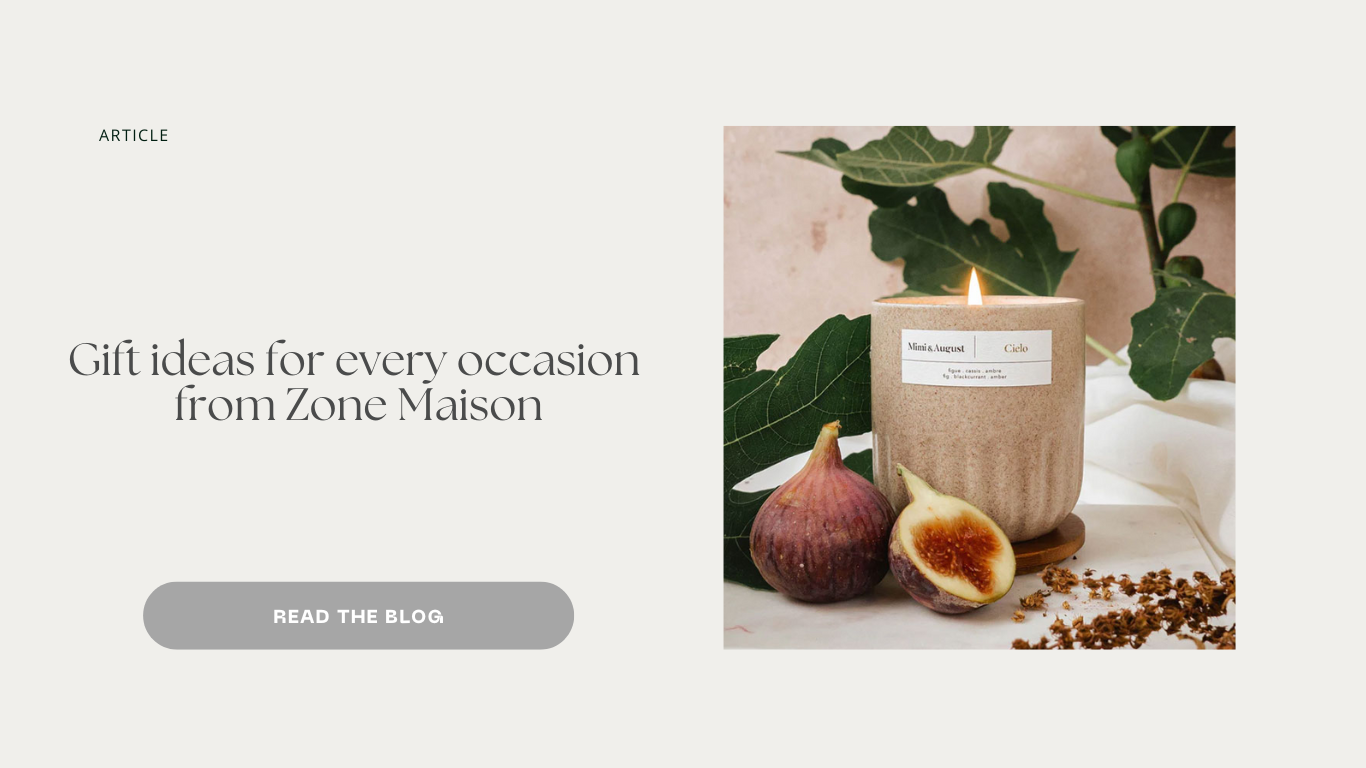 Zone, above all, is a store that sells decorative accessories ...